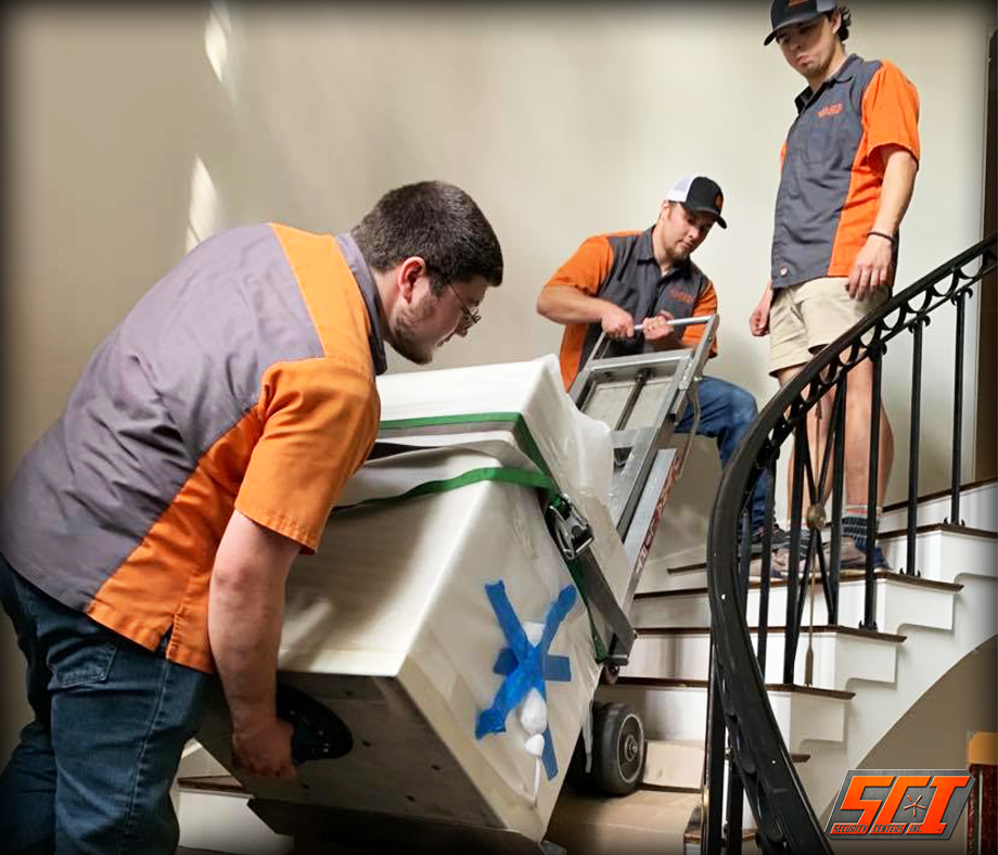 Clean and Professional Gun Safe Delivery Service – Security Centers Inc.