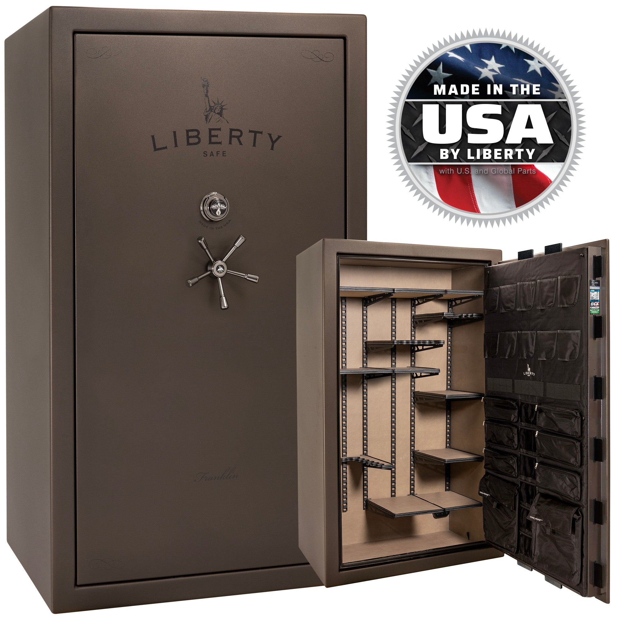 Liberty Franklin 50• Bronze•RESTOCKING 4-6 weeks – Security Centers Inc.
