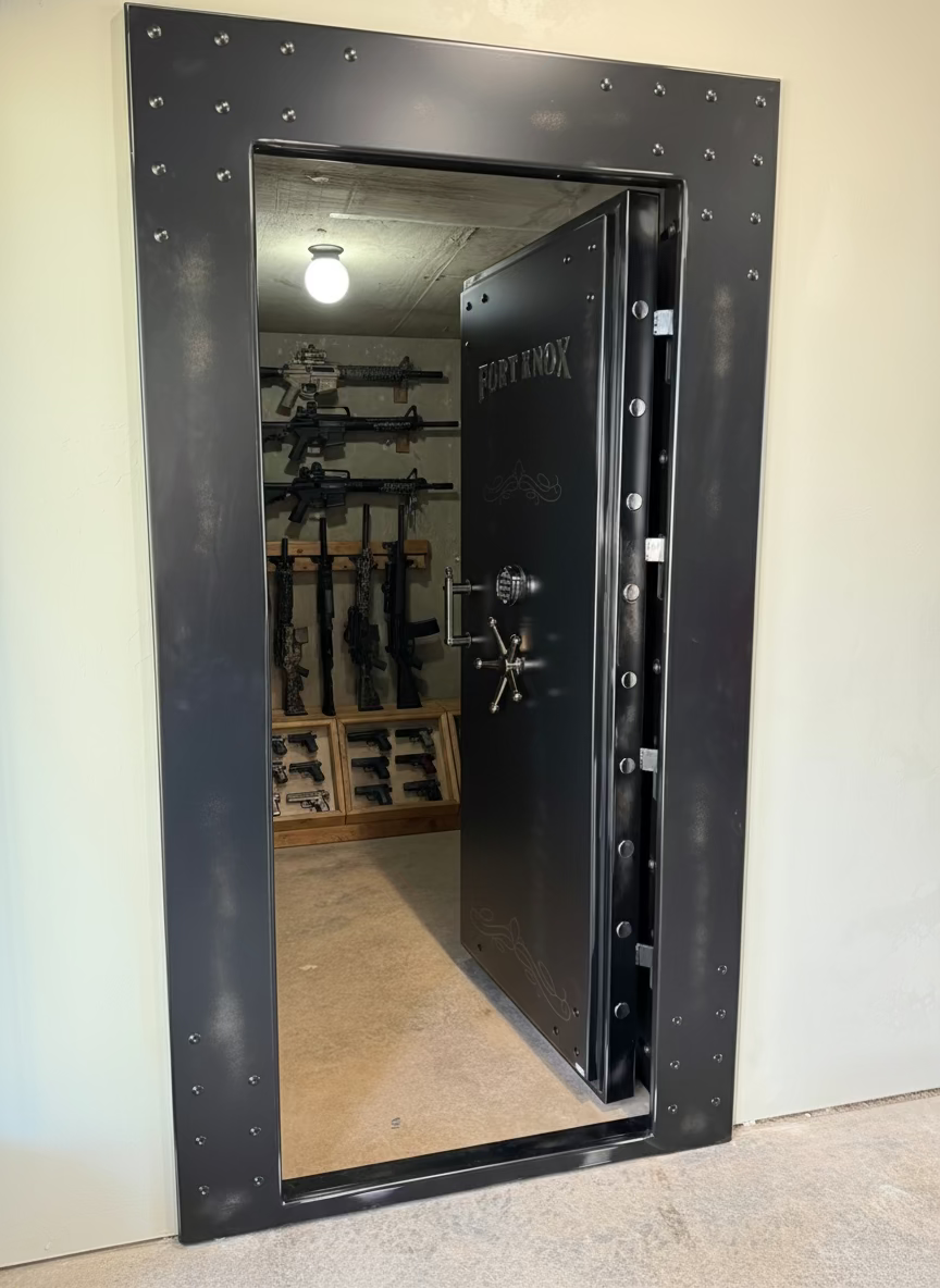 Fort Knox Vault Door -VDIS8240 Distressed w/Rivets Classic Graphics ...