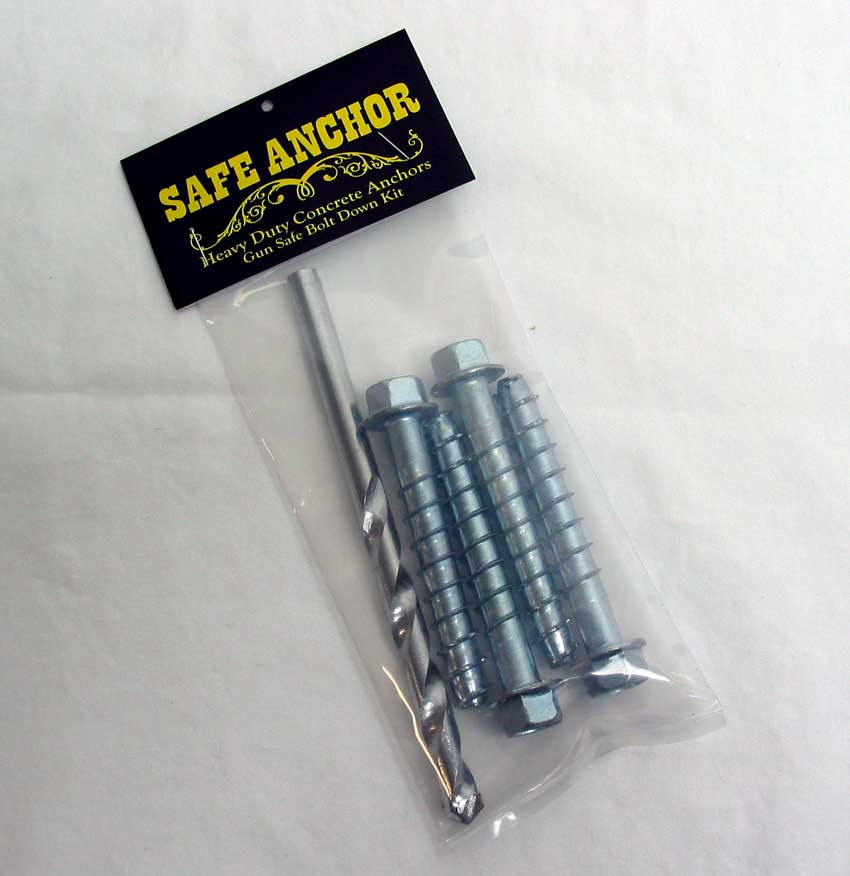 Concrete Bolt Down Kit – Security Centers Inc.